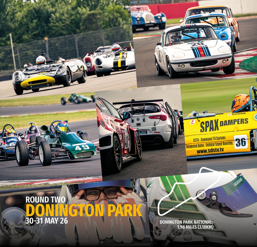 HSCC Donington Park Spring Trophy ’26 | Historic Sports Car Club